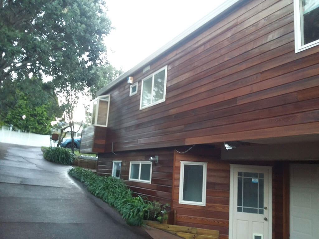 Preparing Cedar Property For Restaining - AWL Housewash